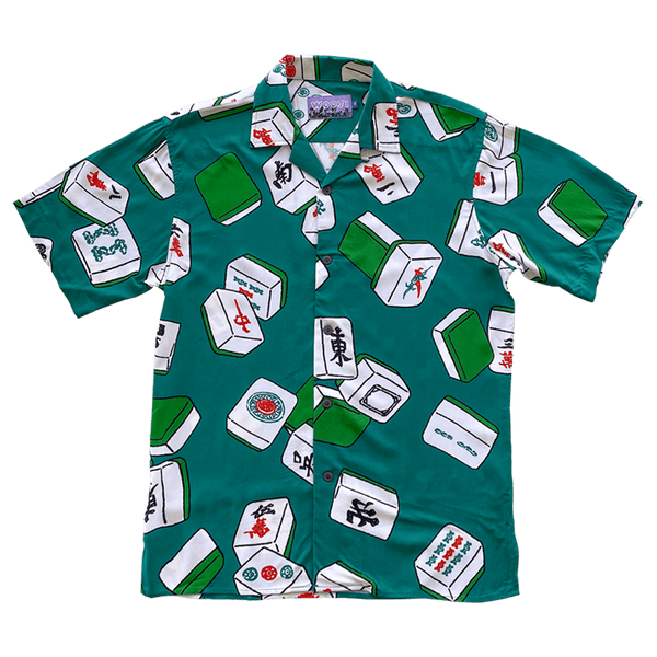 Mahjong Mayhem Aloha Shirt – Wooji